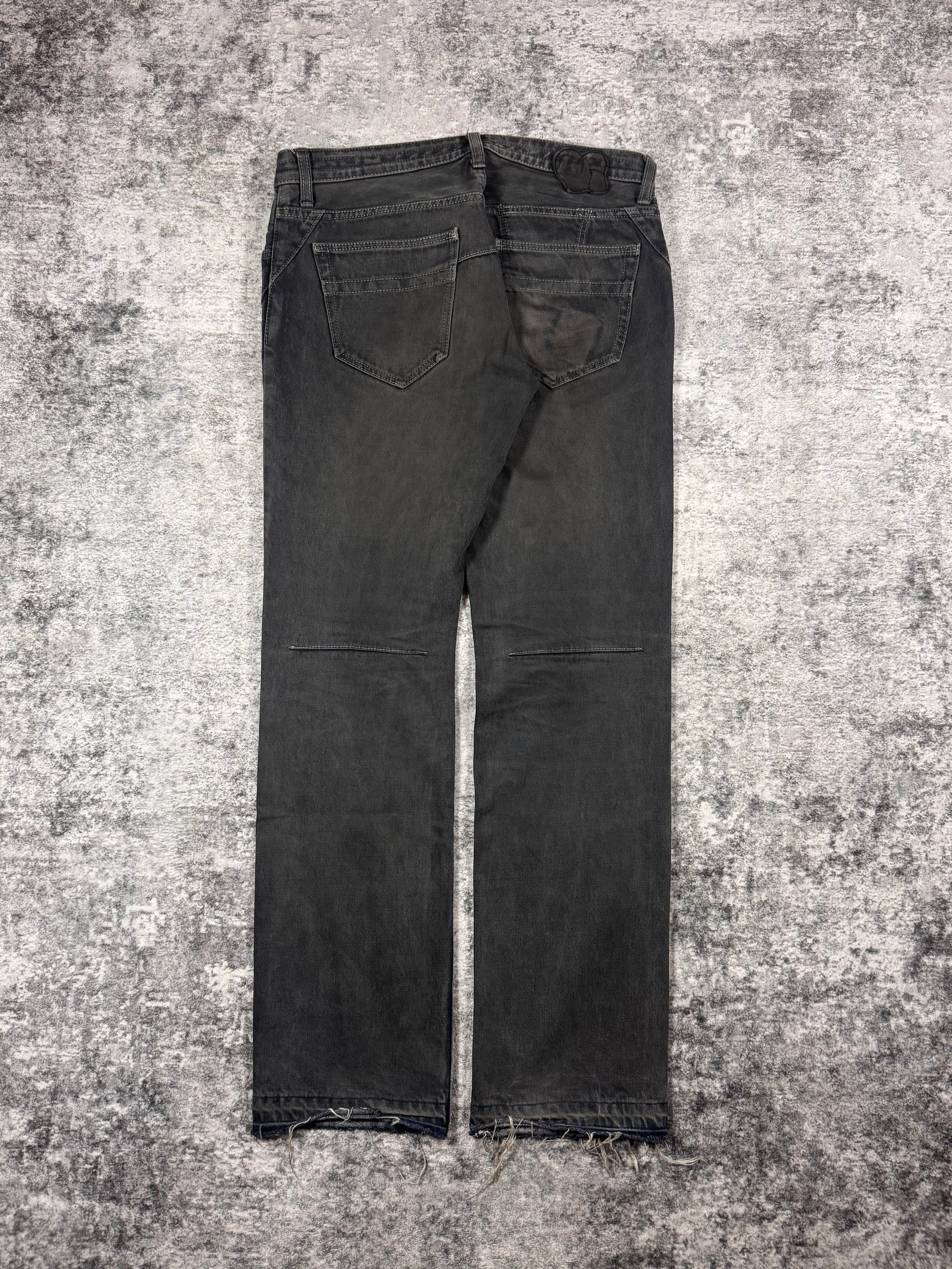 SS08 Number (N)ine “Birds” Mudwash Pain Denim
